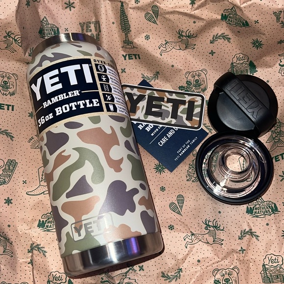 Yeti | Other | Nwt Yeti 36oz Bottle Chug Cap Camo | Poshmark